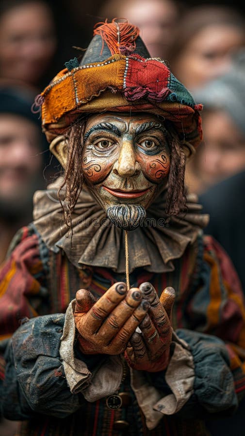 Close-up of a Hand Operating a Puppet Stock Photo - Image of fictional ...