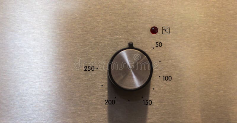 Close-up Hand Setting Cooking Mode or Temperature on Oven Stock Photo ...