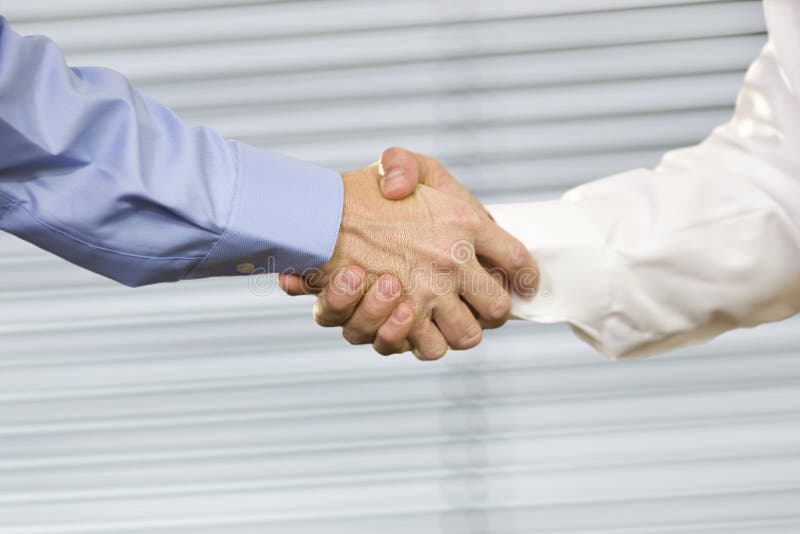 Close up of Hand Shake stock image. Image of white, expressing - 17479637