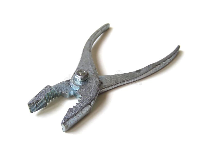 Adjustable pliers for car. stock image. Image of hand - 139552143