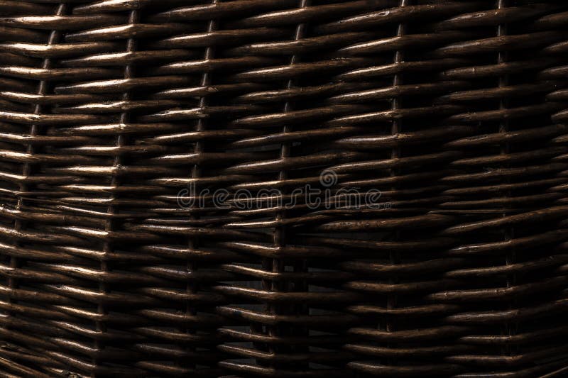 Close Up of Handmade Wooden Wickerwork, Wicker Pattern Stock Photo ...