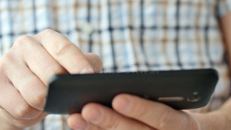 Close-up of Hands Holding Smartphone Stock Photo - Image of business ...