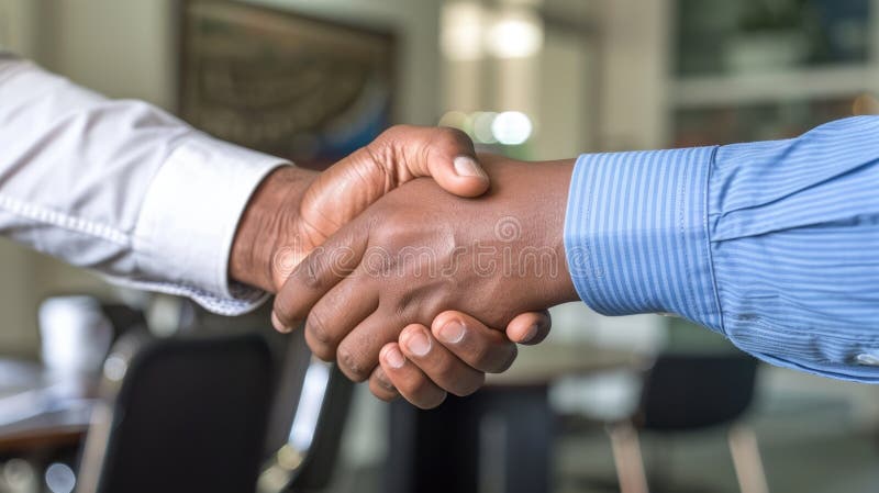 Handshake between Business Professionals, Symbolizing Partnership and ...