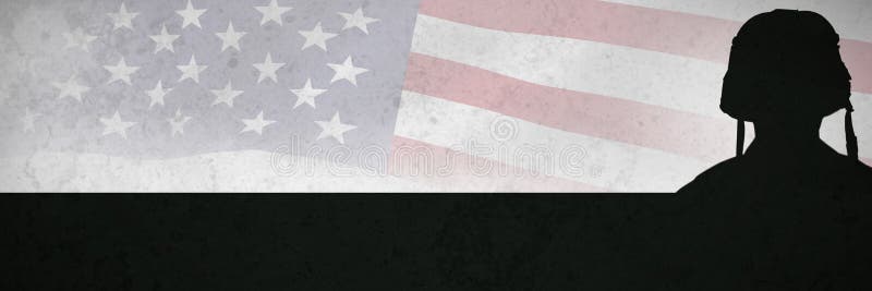 Composite Image of Close Up of Handsome Soldier Stock Image - Image of ...