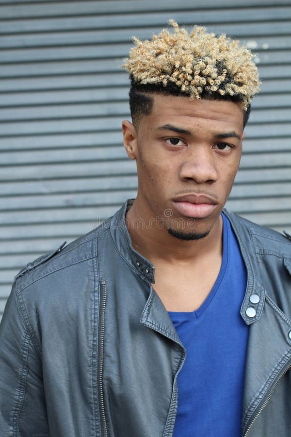 Close-up of Handsome Young, Dark-skinned Man Stock Image - Image of ...