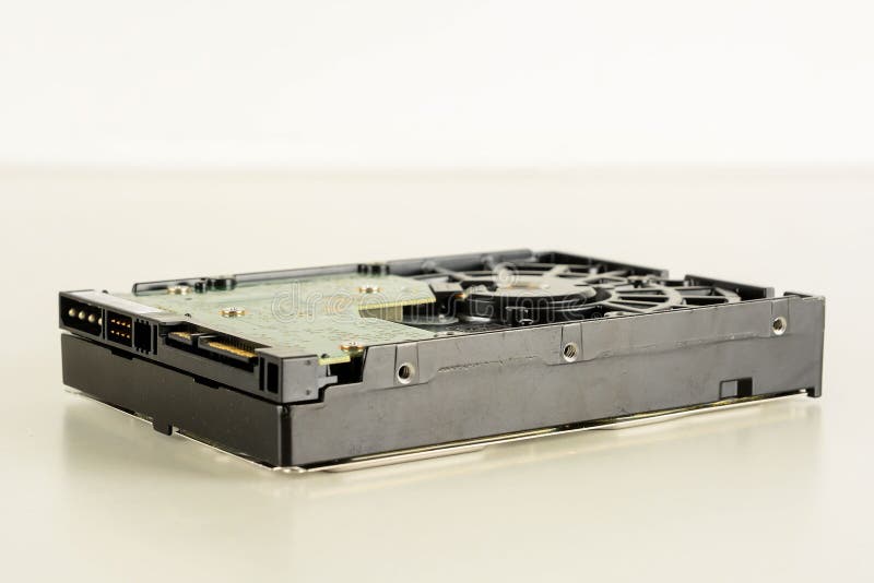 Close up of hard disk stock image. Image of computer - 160680473