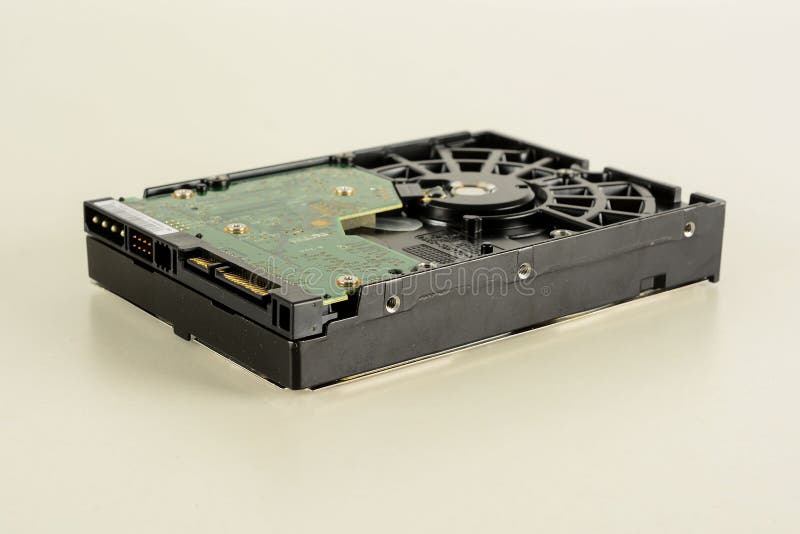 Close up of hard disk stock photo. Image of hard, harddisk - 164972558
