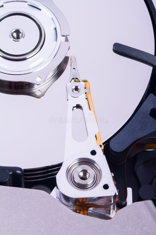 Close Up Hard Disk stock image. Image of component, electronic - 52572635