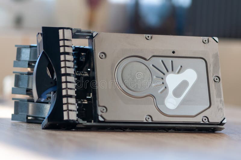 Close-up of a HDD Caddy Tray Stock Image - Image of server, store ...