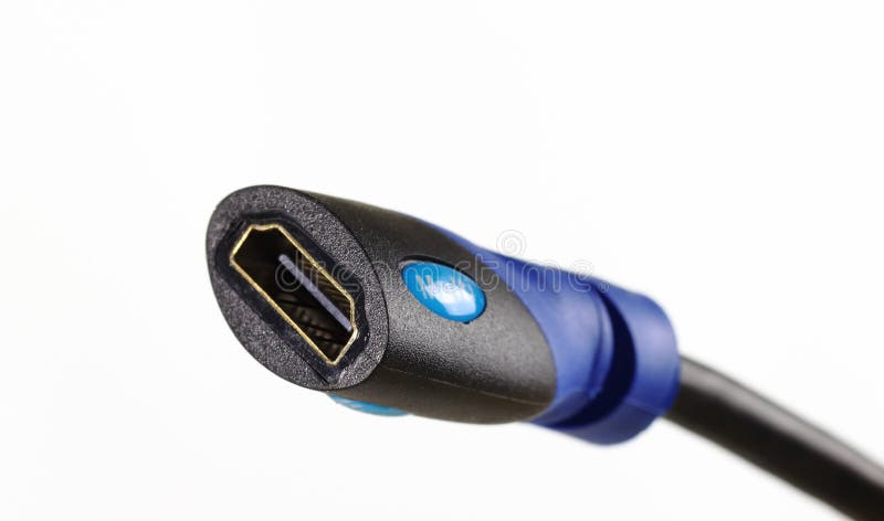 Female HDMI Connector stock image. Image of female, communication ...