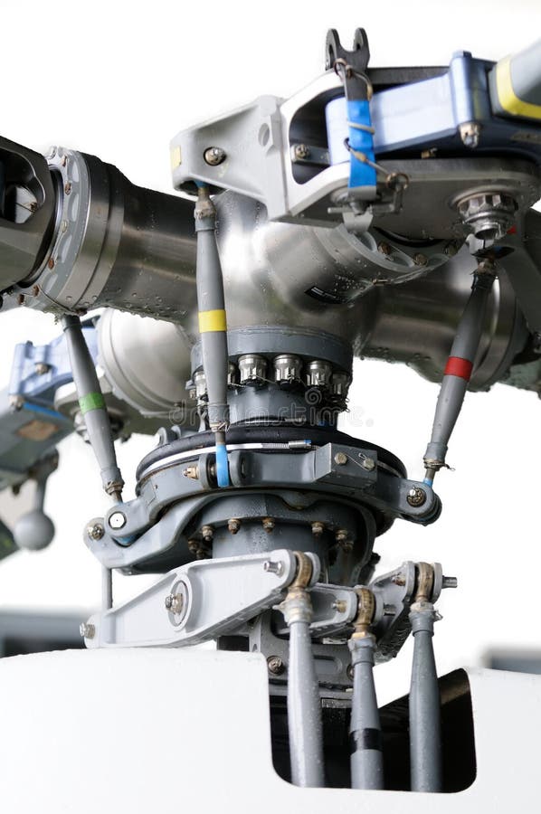Close-up of a Helicopter Rotor Stock Photo - Image of detail, helix ...