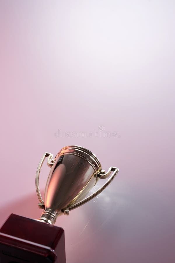Close Up High Angle View of Trophy Stock Photo - Image of challenge ...