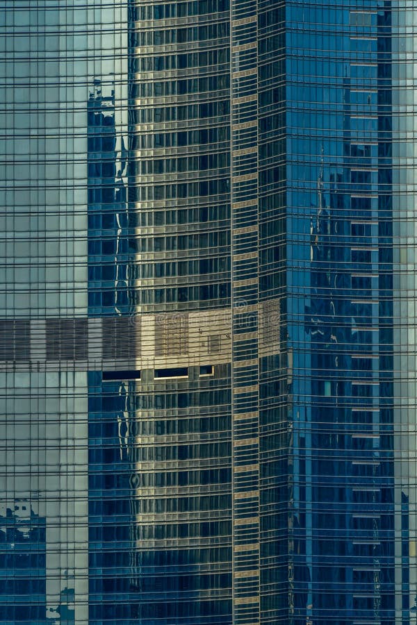 The Close-up of High Rise Buildings in the City Stock Photo - Image of ...
