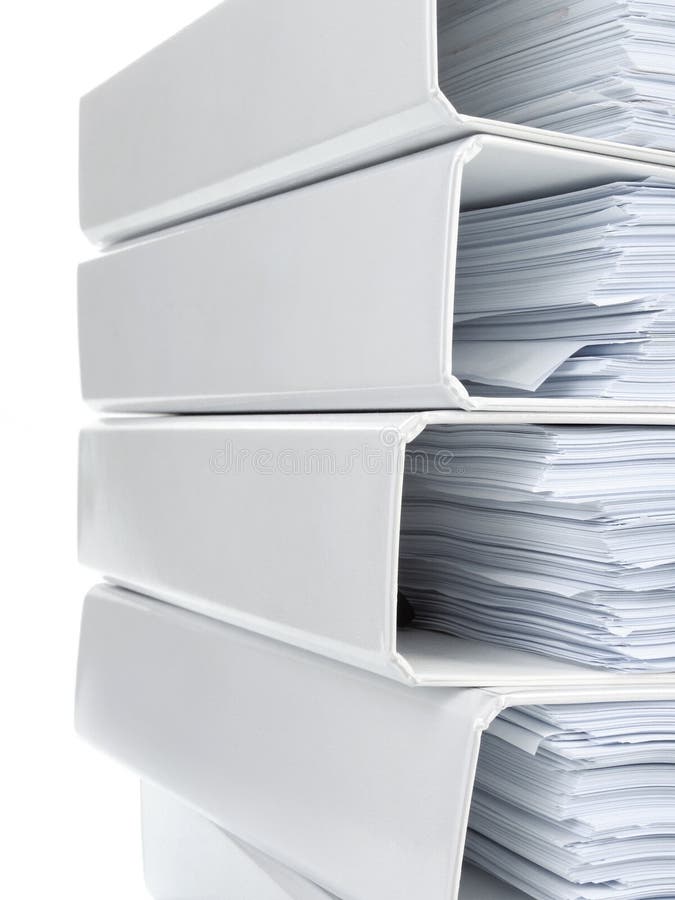 Stack of papers stock photo. Image of white, paperwork - 1787008