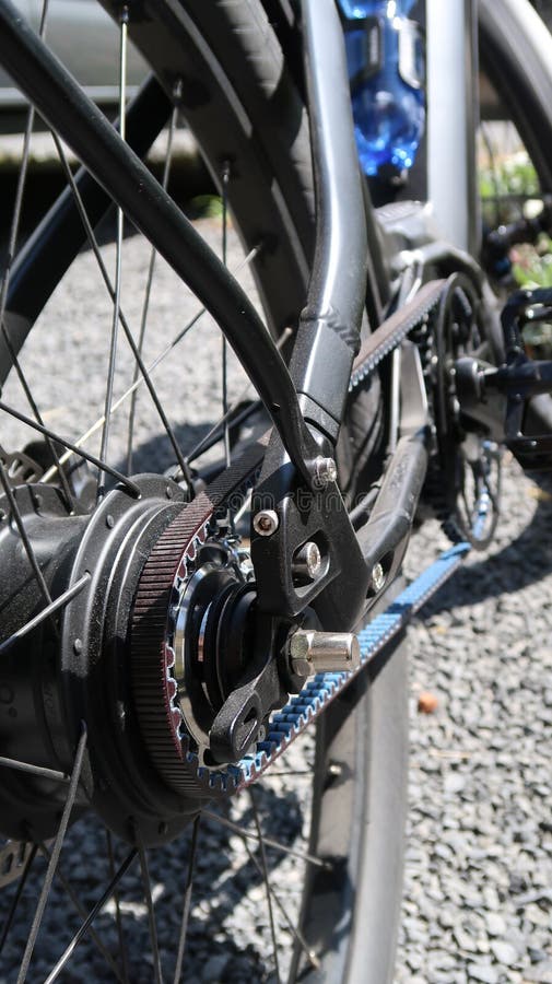 Close Up of High Tech Carbon Bicycle Chain Stock Photo - Image of ...