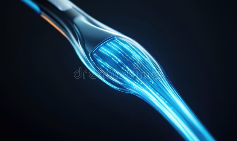 Close-Up of High-Tech Cleaning Wand with Luminescent Features Stock ...