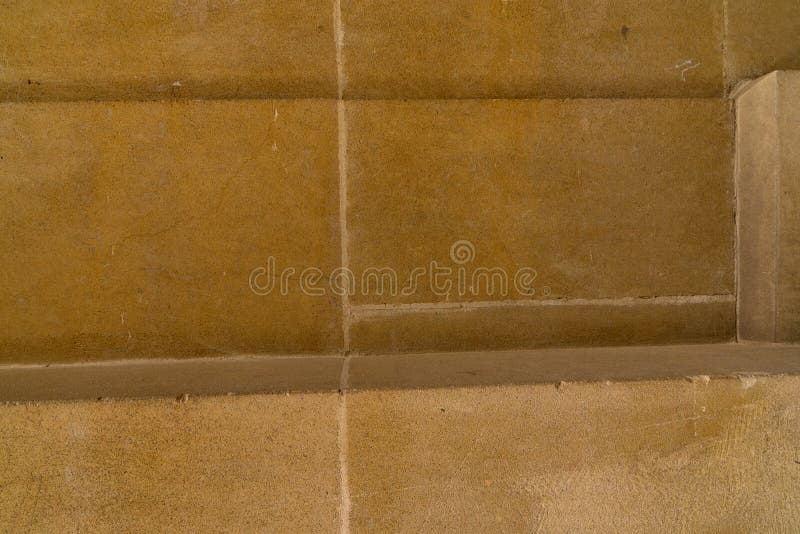 Rectangular Sandstone Blocks Historical Plane Facade Background Stock ...