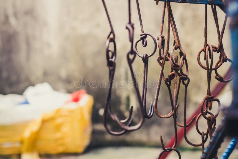 Close up of hook stock image. Image of brown, yangon - 124621131