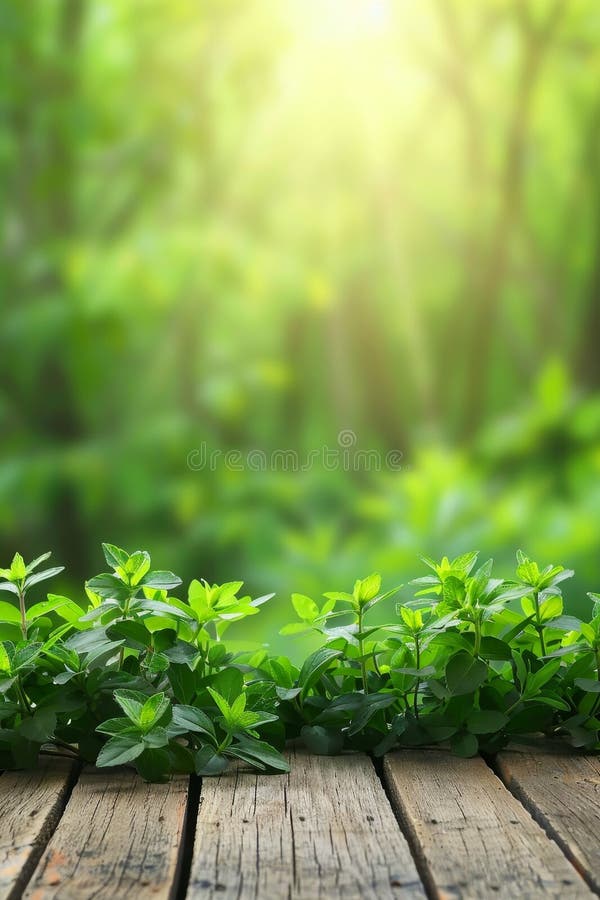Close Up of Hops on Wooden Table with Blurred Background, Ideal for ...