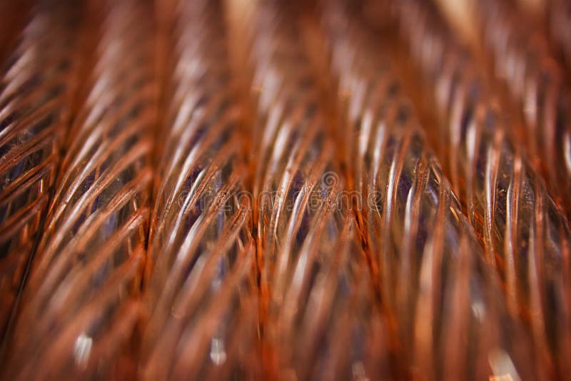 Copper wire background stock photo. Image of industrial - 167683326