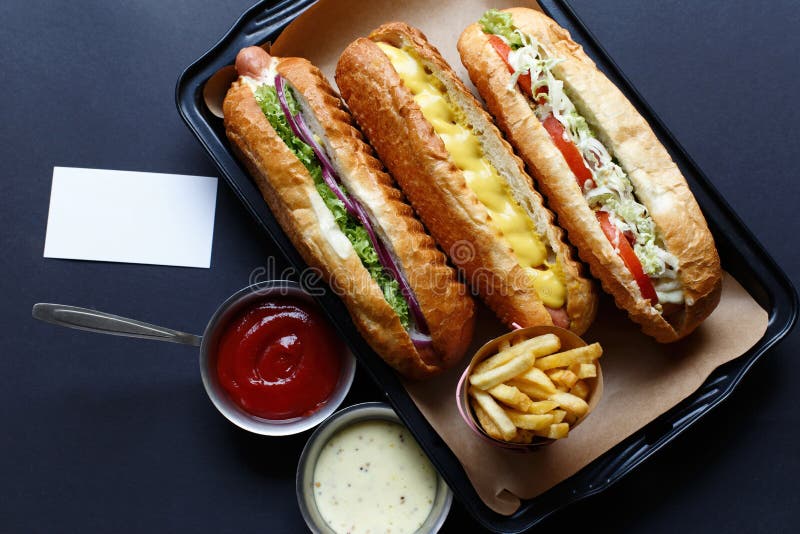 Close Up of Hot Dog. Fast Food Stock Photo - Image of fresh, fast ...