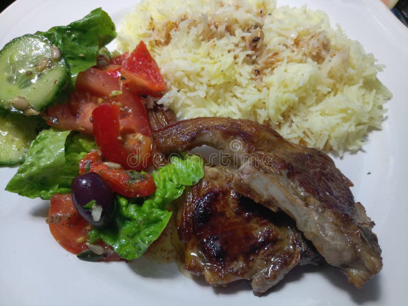 Lamb meal stock image. Image of case, high, cook, culinary - 13157141