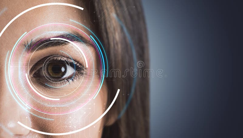 Cybernetic Eye Ai Data Analysis Stock Photos - Free & Royalty-Free ...