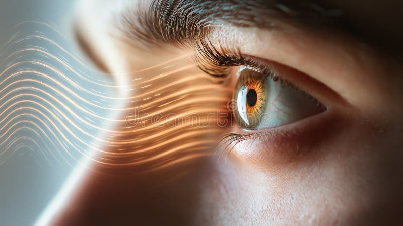 Human Eye Light Waves Visual Information Stock Photos - Free & Royalty ...