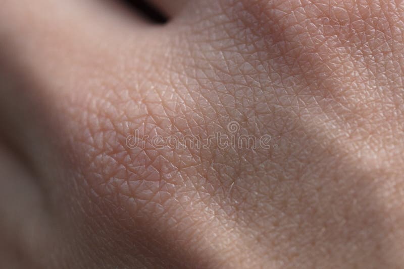 Close Up of Human Skin and Hand Stock Photo - Image of human, surface ...