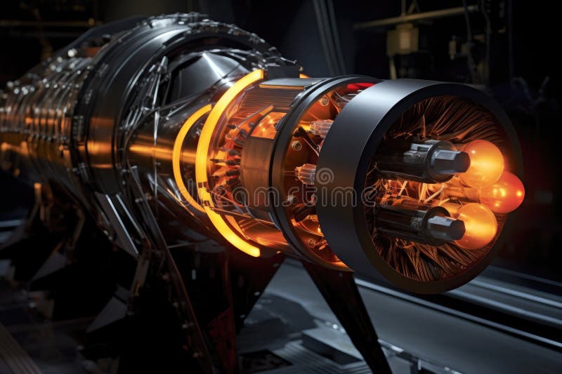 Close-up of a Hypersonic Propulsion System Stock Photo - Image of ...