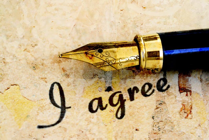 I agree stock image. Image of agree, manager, desk, banking - 173274329