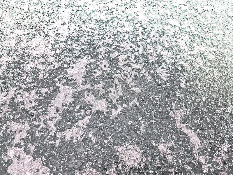 Layer of Ice on a Car Windshield Stock Image - Image of gray, nature ...