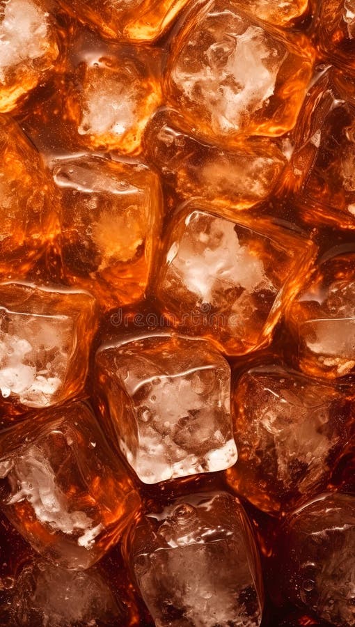Close Up of Ice Cubes on a Table Stock Image - Image of macro, cold ...