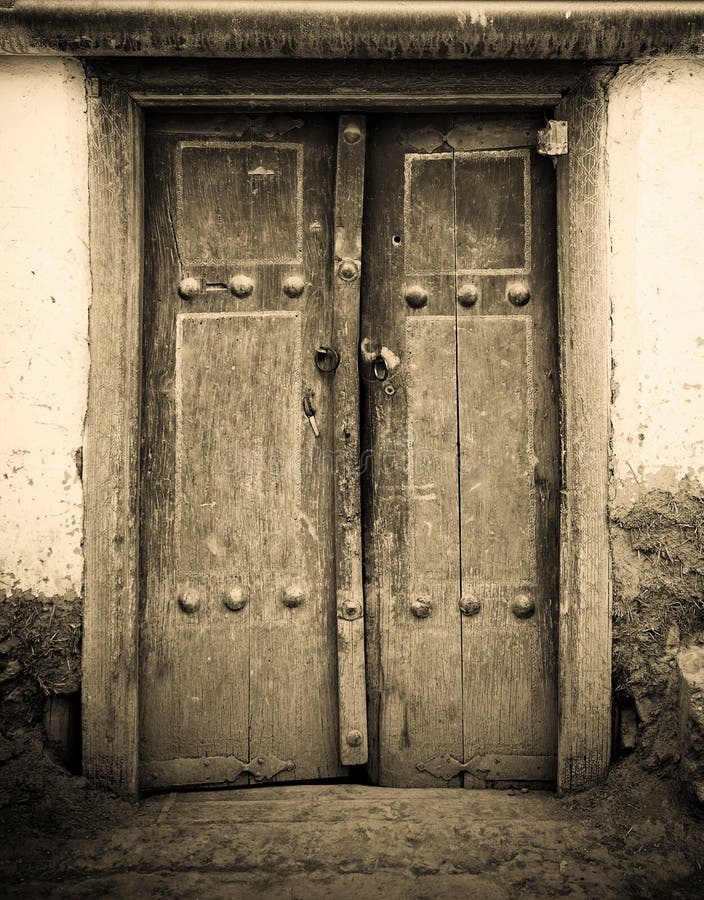 Closed Door stock photo. Image of boxed, doors, entry - 2479822