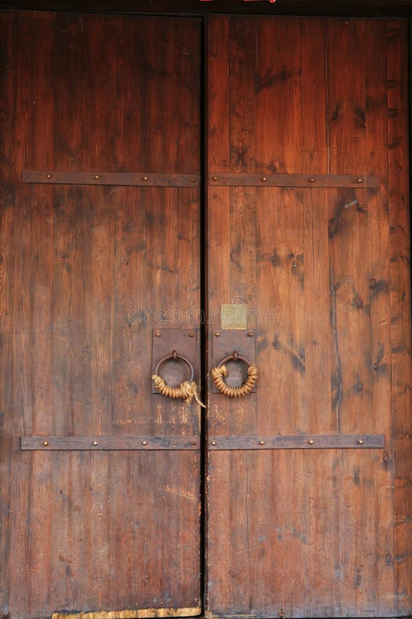 Front Door stock photo. Image of double, archway, bricks - 5137794