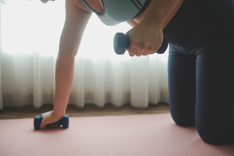 Close Up Image of Attractive Fit Woman in Gym Stock Photo - Image of ...
