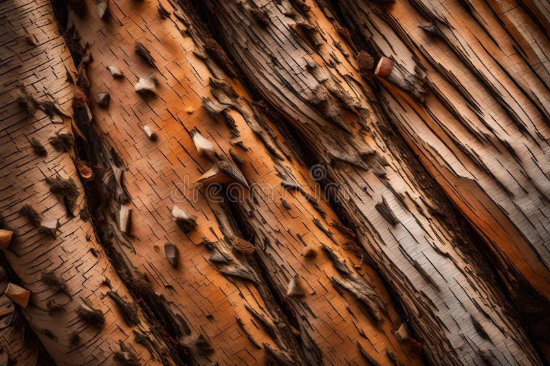 A Close-up Image Capturing the Intricate and Textured Surface of Tree ...