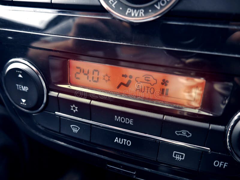 Car Audio Radio Console stock photo. Image of concept - 161700062