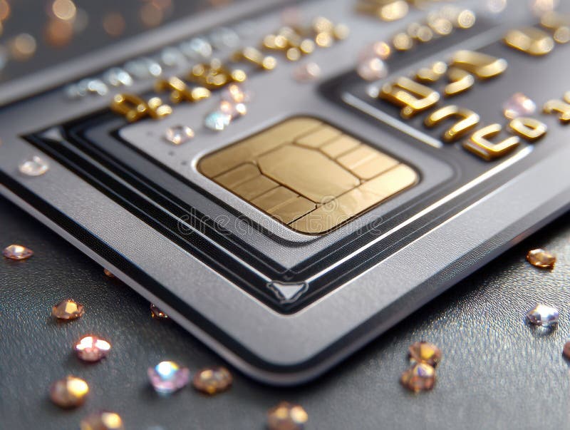 Exploring the Future of Payment Technology through a Close-Up of a Cell ...