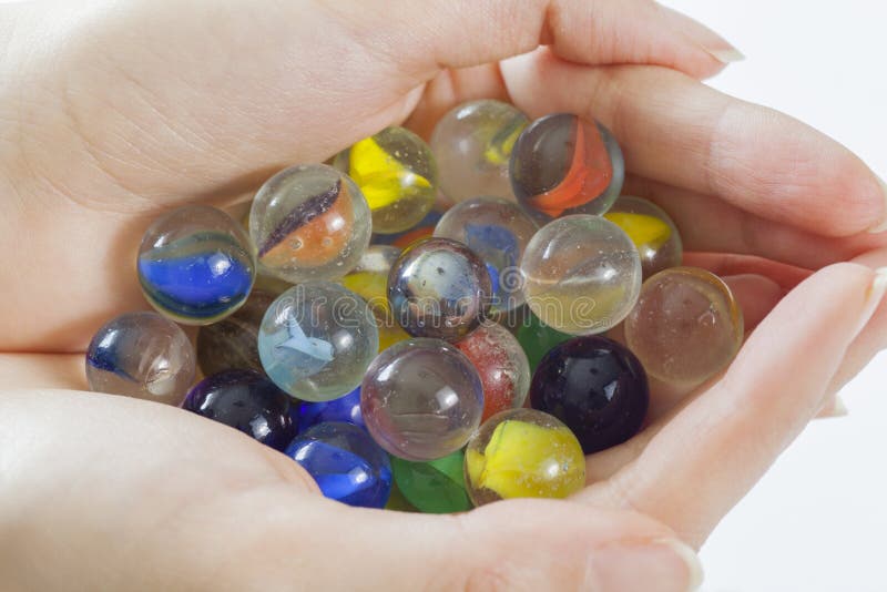 Round marbles on black stock image. Image of reflecting - 62321525