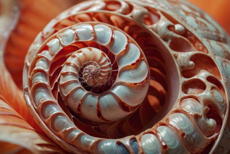 Close-up Image, a Cute Shell Lies on the Sand. Shellfish, Seaside ...
