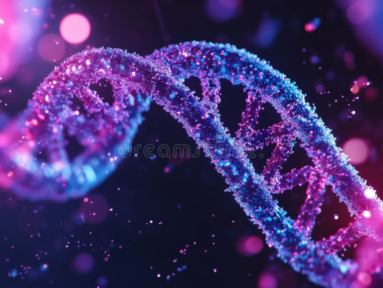 Double Strand DNA stock image. Image of material, scientific - 380113085