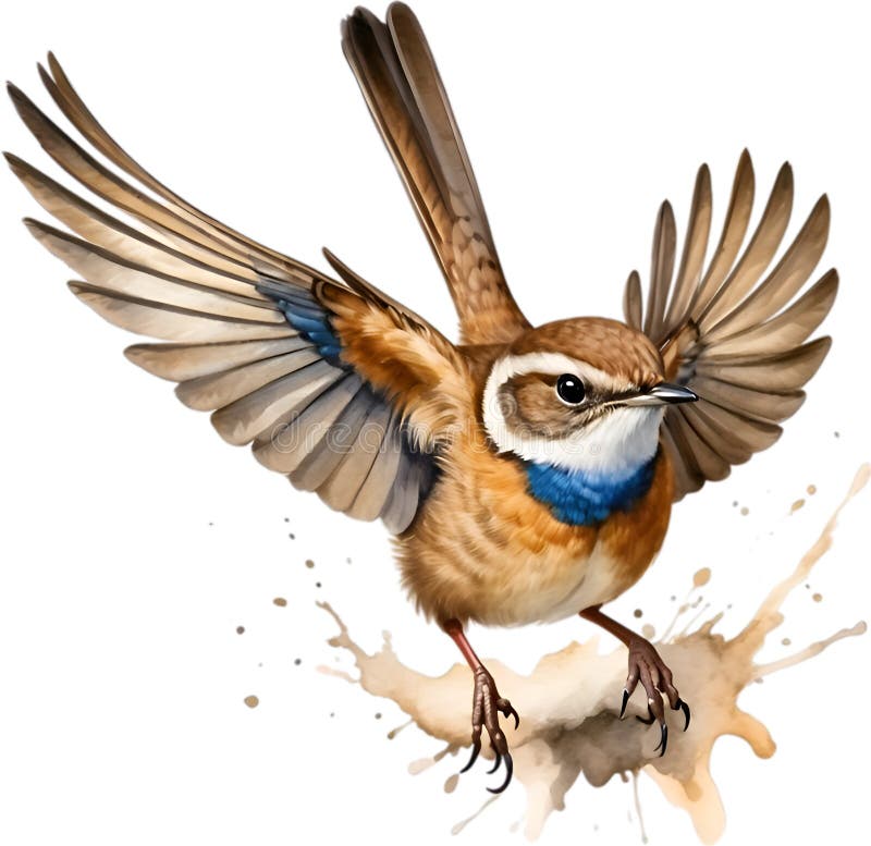 Close-up Image of a Eurasian Wren Bird. AI-generated. Stock Photo ...