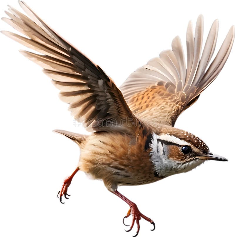 Close-up Image of a Eurasian Wren Bird. AI-generated. Stock ...