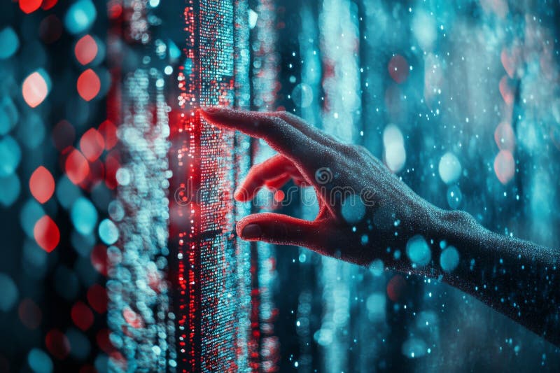 Fingers Interacting Vibrant Smartphone Display Stock Photos - Free ...