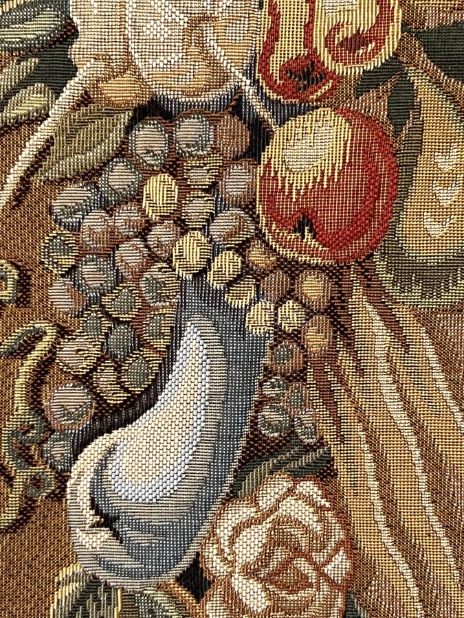 Close-up Image of Fruits and Vegetables on the Carpet Stock Image ...