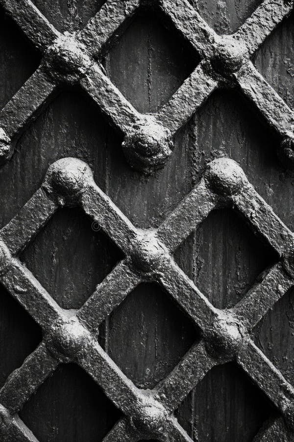 Grate Pattern Black and White Stock Image - Image of shape, structure ...