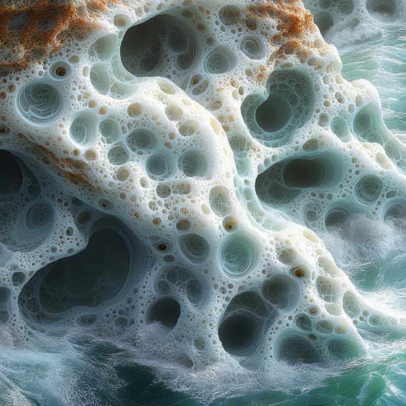 Close-up Image of Growing Coral in Shallow, Nutrient-rich Waters the ...