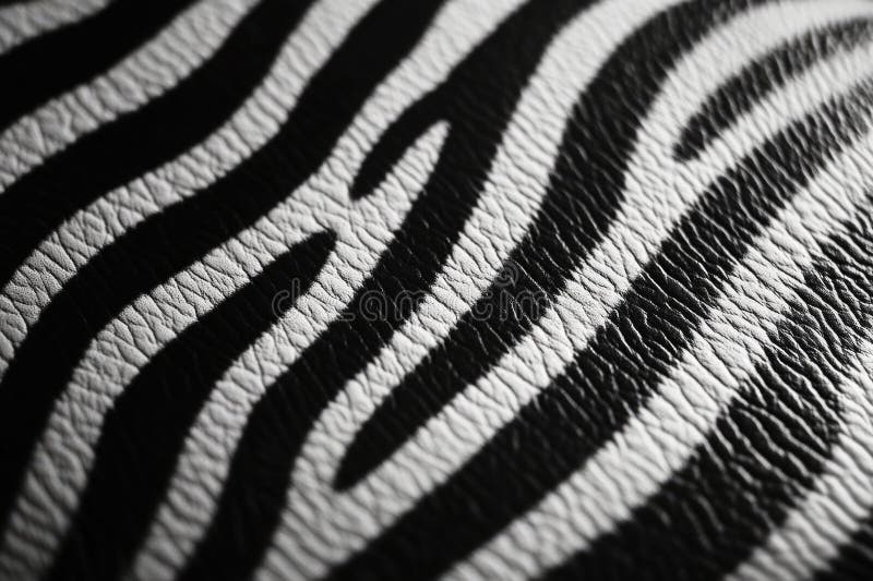 Unique Fingerprint Texture on Black Leather Stock Image - Image of skin ...