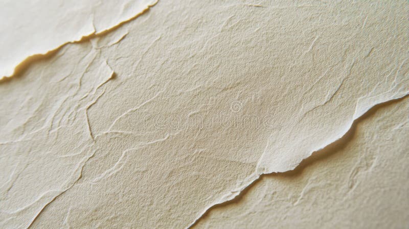 A Close-up Image of a Light-colored Paper Texture with Minimal, Subtle ...